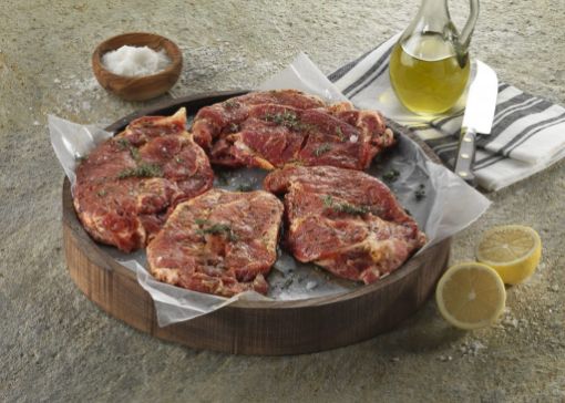 Ρίζος Meat. ΧΟΙΡΙΝΕΣ ΜΠΡΙΖΟΛΕΣ ΜΑΡΙΝΑΡΙΣΜΕΝΕΣ