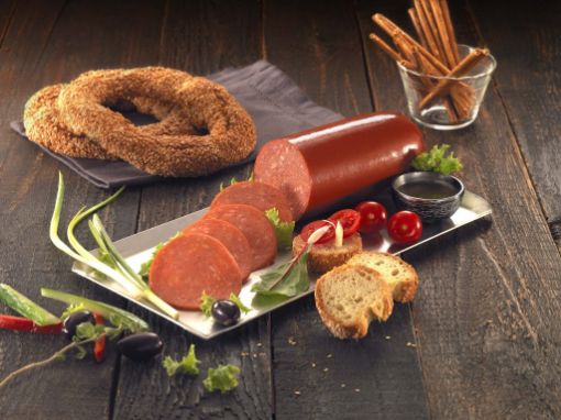 Ρίζος Meat. ΣΑΛΑΜΙ ΠΕΠΕΡΟΝΕ